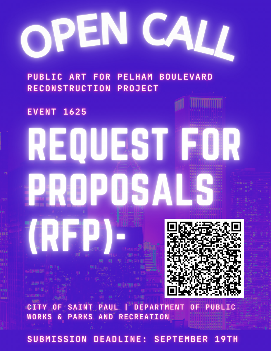 Open Call for Creatives: Request for Proposal - Public Art Saint Paul